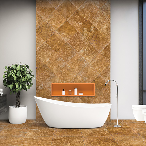 Gold Travertine Collection | Stonelluxe